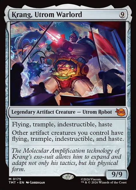 ≫ Mtg Krang Utrom Warlord Decks And Prices June 2026 • Mtg Decks