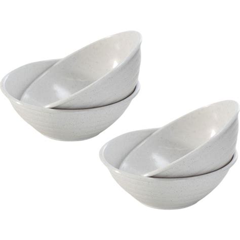 Nordic Ware Microwave Safe Bowls 4 Piece Eco Friendly Soup Or Cereal Bowl Set