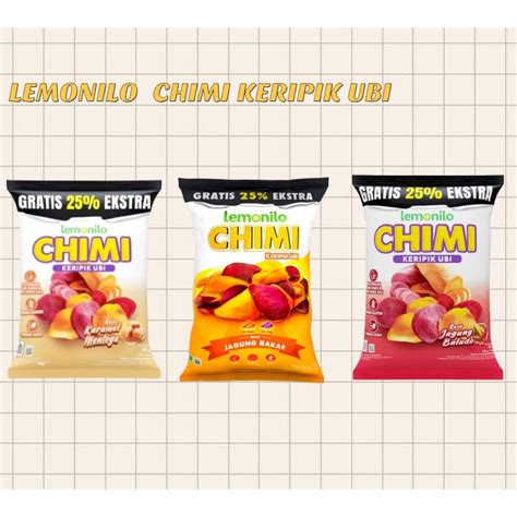 Jual Lemonilo Chimi Keripik Ubi 50 Grcentraltrenggalek Shopee Indonesia