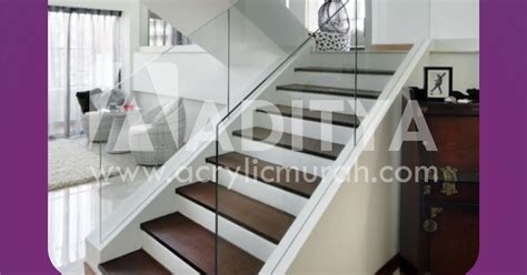 Itemacrylic Railling Tangga Acrylic