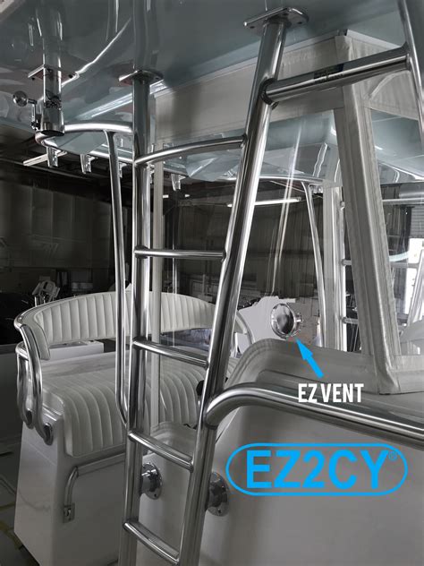 Custom Ez2cy Boat Enclosure With Eisenglass And Insinglass For Fishing Boat