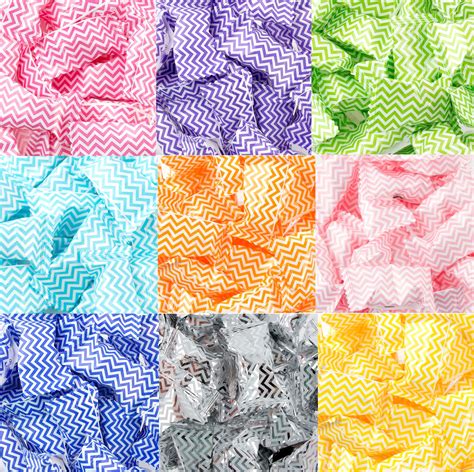 Assorted Chevron Stripe Wrapped Mints • Wrapped Candy • Bulk Candy • Oh