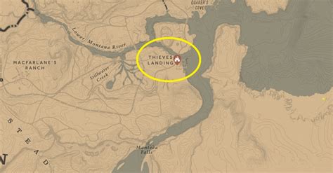 Red Dead Redemption 2 All Gang Hideout Locations