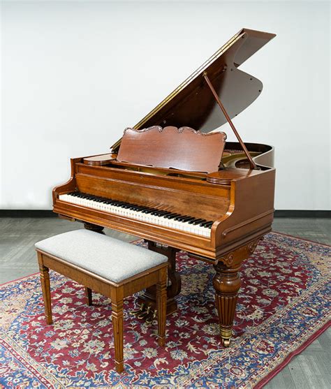 Chickering And Sons 57 Classic Grand Piano Satin Mahogany Sn 96846