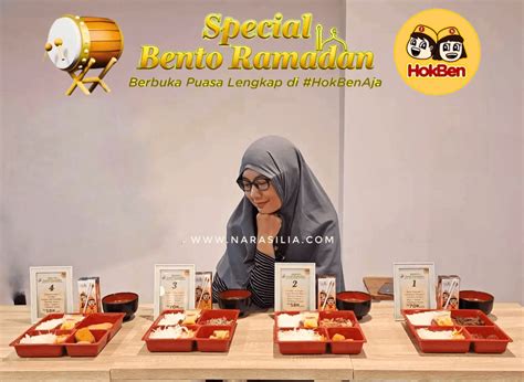 Berkah Ada 4 Menu Bento Ramadhan Dan Program Dauri Daur Untuk Negeri Di Hokben