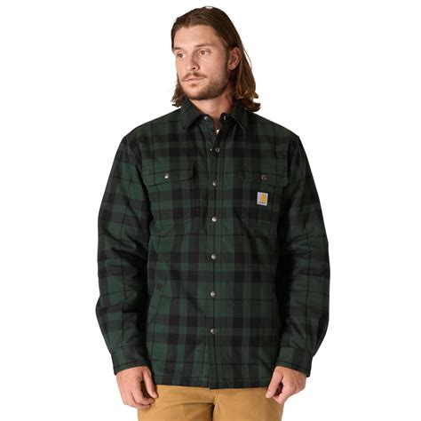 Carhartt Mens Flannel Sherpa Lined Jacket Sportchek