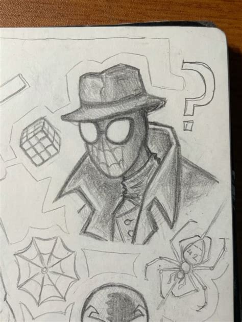 Spider Man Noir How To Draw Spiderman Noir How To Draw Spider Noir