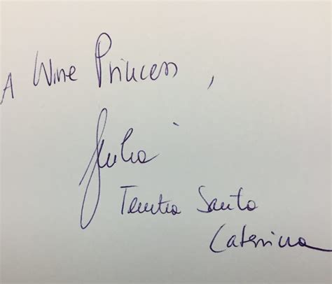 Wine Princess And The Donne Del Vino Giulia Alleva Tenuta Santa Caterina Wine Princess