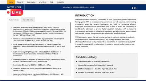 JEE Main Session Result Download Link Activated Getmyuni