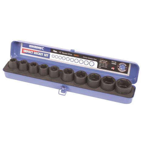 Air Impact Socket Set 10 Piece 12 Drive Kincrome Tools Kincrome