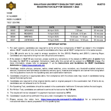 Keputusan Muet 2025 Semakan Online And Sms Mulai 19 Jun
