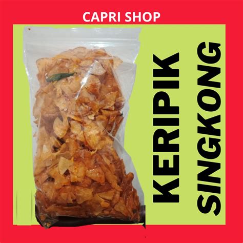 Cassava Chips Snacks Spicy Redgreen Chili Shopee Philippines