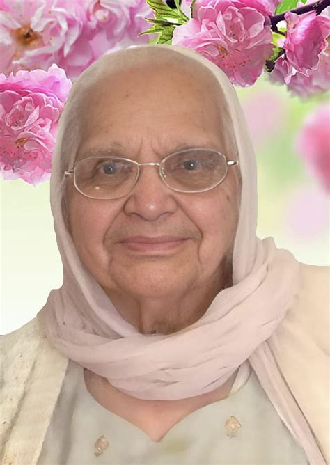 Funeral Notice For Mrs Satyadevi Didar Singh Nandra