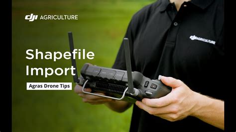 Shapefile Import Dji Agras Drone Tips Youtube