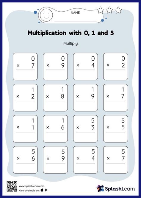 1 5 Multiplication Worksheet Worksheets Printable Free