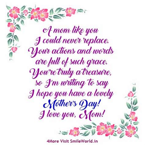 I Hope You Have A Lovely Mothers Day Happy Mothers Day Wishes