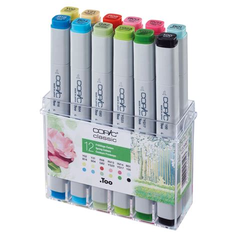 Copic Classic 12 Set Primavera Copic Italia