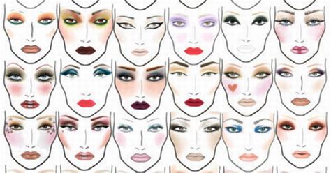 How To Apply Make Up For Your Face Shape Top Health Remedies