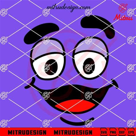 Grimace Mets Face Svg New York Mets Grimace Mascot Svg Png Dxf Eps