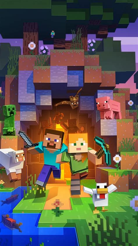 Minecraft Game Wallpapers For Ipad Mine Craft Phone Wallpapers