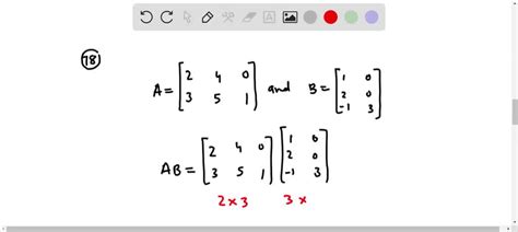 Solveda Matrix With M Rows And N Columns Is Said To Be Of Type M ×n