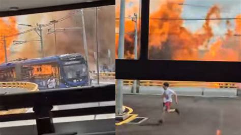 Así Fue El Momento Exacto De Explosión De Pipa De Gas En Puente De La