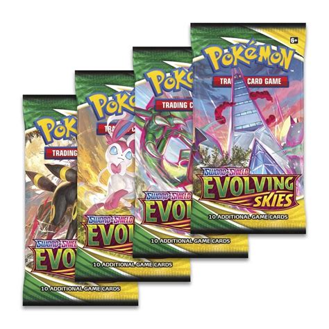Pokémon Tcg Sword And Shield Evolving Skies Booster Display Box 36