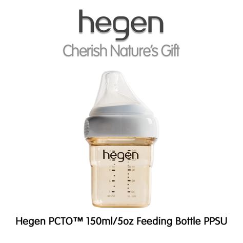 Jual Hegen 150 Ml Feeding Bottle Ppsu White 1pc Shopee Indonesia