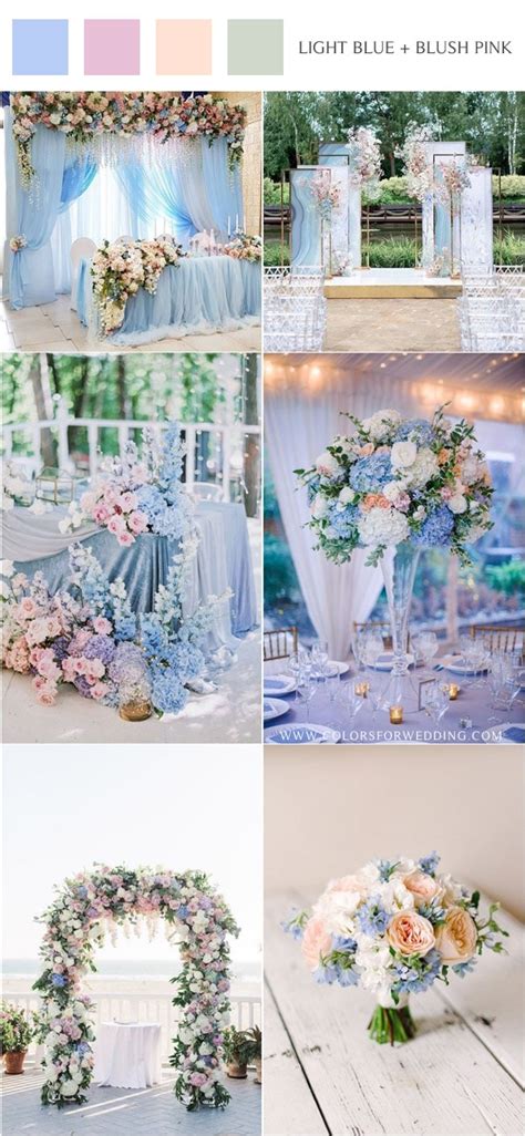 Top 10 Pink And Blue Wedding Colors And Ideas 2024
