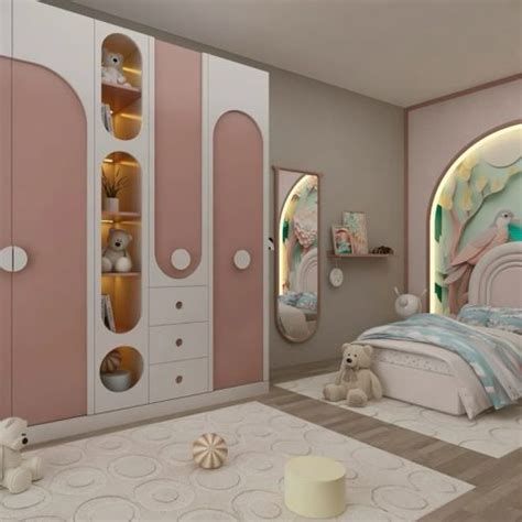 کمد دیواری اتاق خواب کودک طراحی کمد دیواری اتاق دخترانه و پسرانه