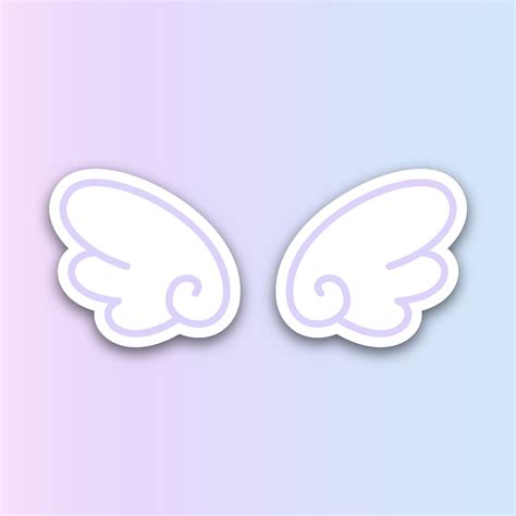 2 Set Chibi Wings Cardcaptor Wings Anime Wings Cute Etsy
