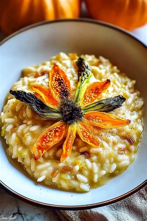 Squash Blossom Risotto Recipe A Flavorful Classic Twist