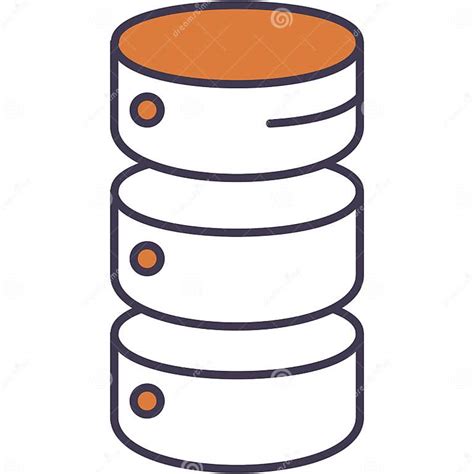Database Icon Data Server Base Vector Cylinder Stock Illustration Illustration Of Cloud