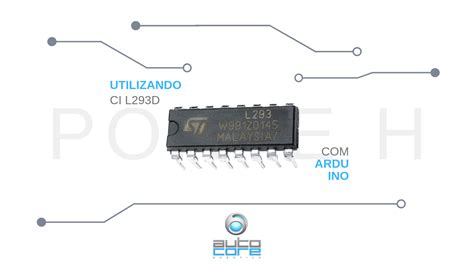 aprenda a utilizar a ponte h l293d com arduino