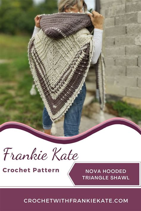 Nova Hooded Triangle Shawl Crochet Pattern Artofit