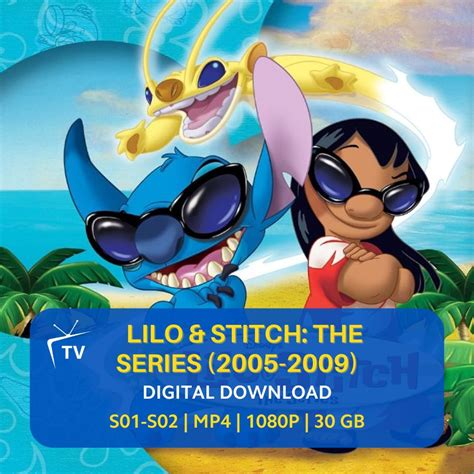 Lilo And Stitch The Series 2003 Digital Download Disney Cartoon