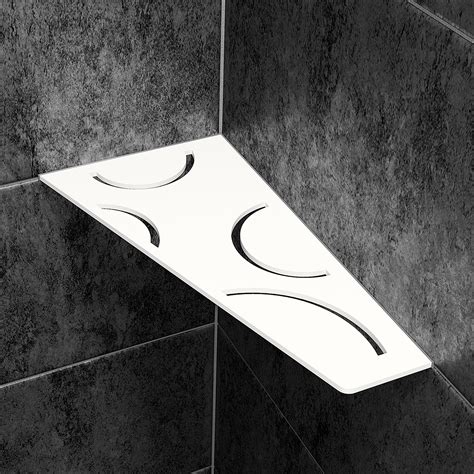 Schluter Shelf Quadrilateral Corner Curve Matte White Floor And Decor