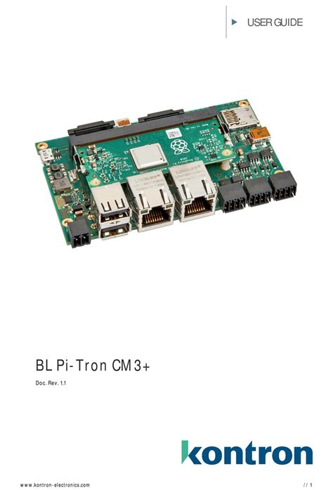 kontron bl pi tron cm3 user manual pdf download manualslib