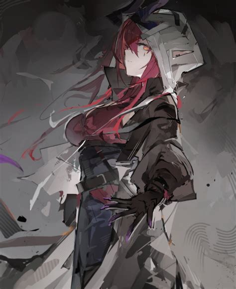 Jumbowhopper Ascalon Arknights Arknights Absurdres Highres 1girl Black Choker Black