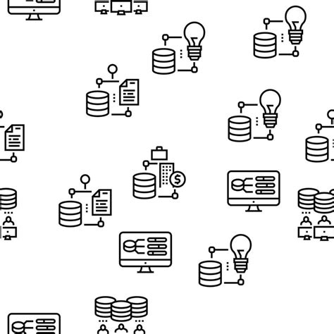 Digital Processing Vector Seamless Pattern 10145043 Vector Art At Vecteezy