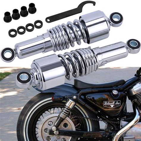 Pair 105 Rear Shocks Absorber Fit For Harley Sportster Xl 883 1200