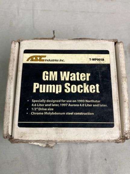 Gm Water Pump Socket Mclaughlin Auctioneers Llc Mc