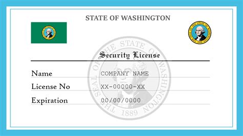 Washington Security License License Lookup