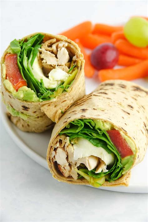 Pesto Chicken Wrap