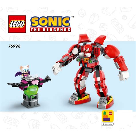 Lego Knuckles Guardian Mech Set 76996 Instructions Brick Owl Lego Marketplace