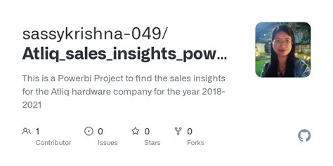 Github Sassykrishna 049atliqsalesinsightspowerbi This Is A