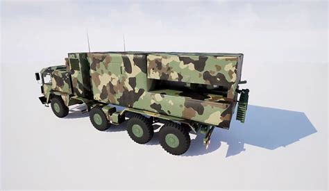 3d Model Cobra Counter Battery Radar Vr Ar Low Poly Cgtrader