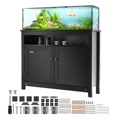 Aquarium Stand Vevor 40 Gallon Mdf Turtle Tank Stand With Storage