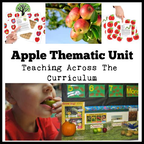 Apple Thematic Unit For Kindergarten Printable Pdf Template