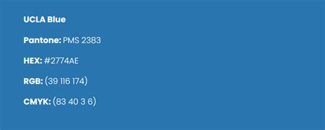 Ucla Colors — Collegiate Licensing World Your Connection To